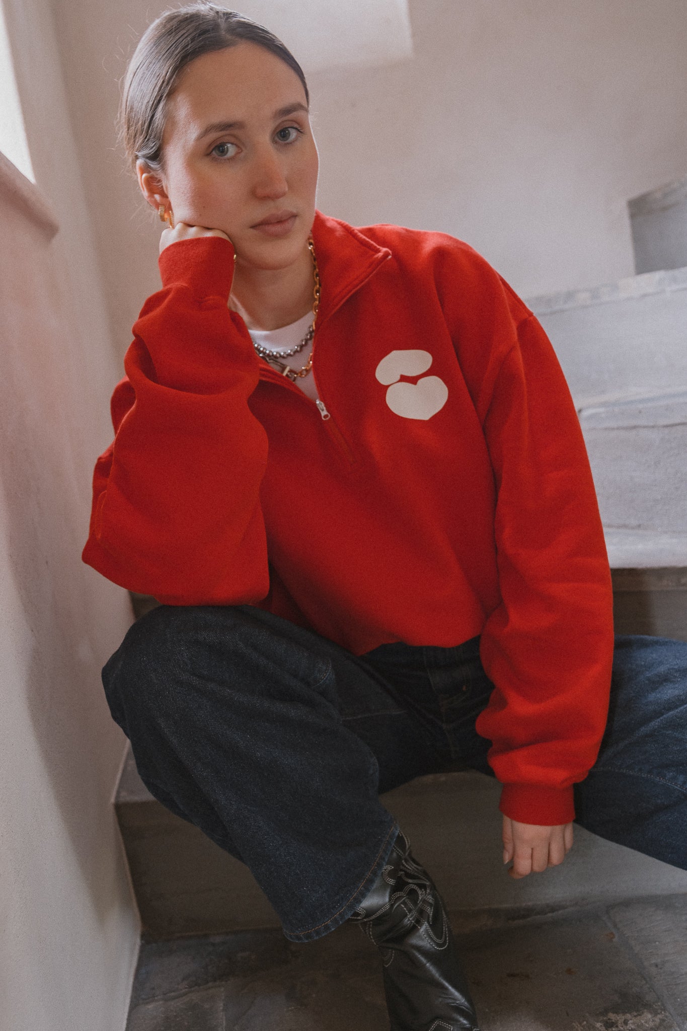 Harmony Sweatshirt - Halo Red – La Dada